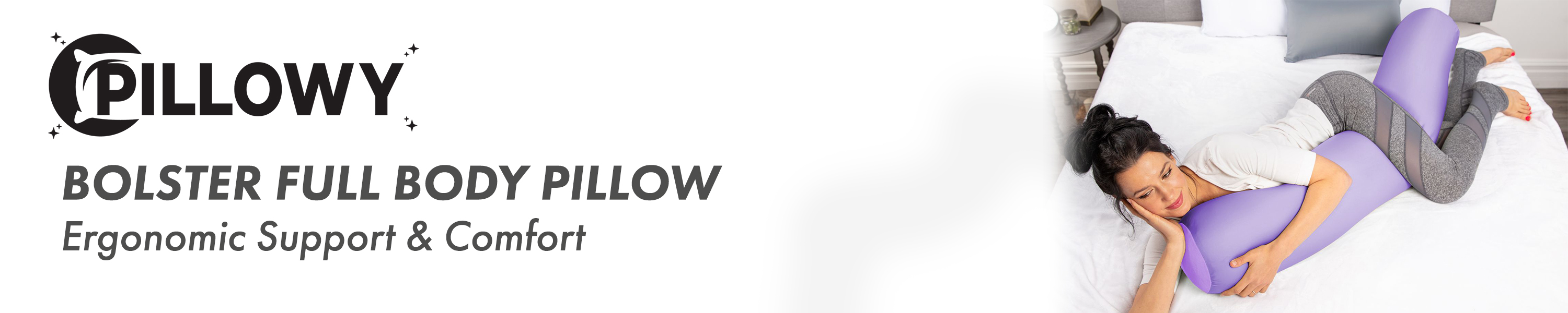 Amazon.com: PILLOWY: Straight Body Pillow