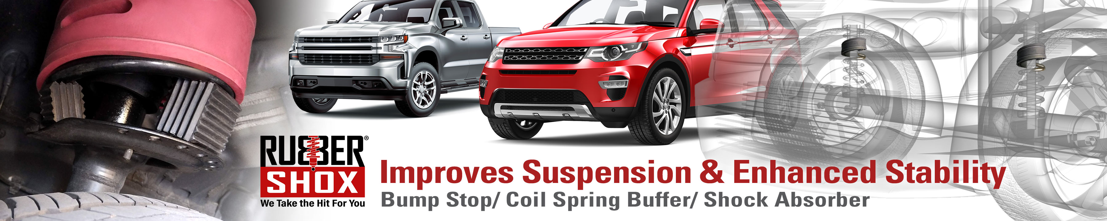 Amazon.com.br: RubberShox Universal Bump Stop/ Coil Spring Buffer ...
