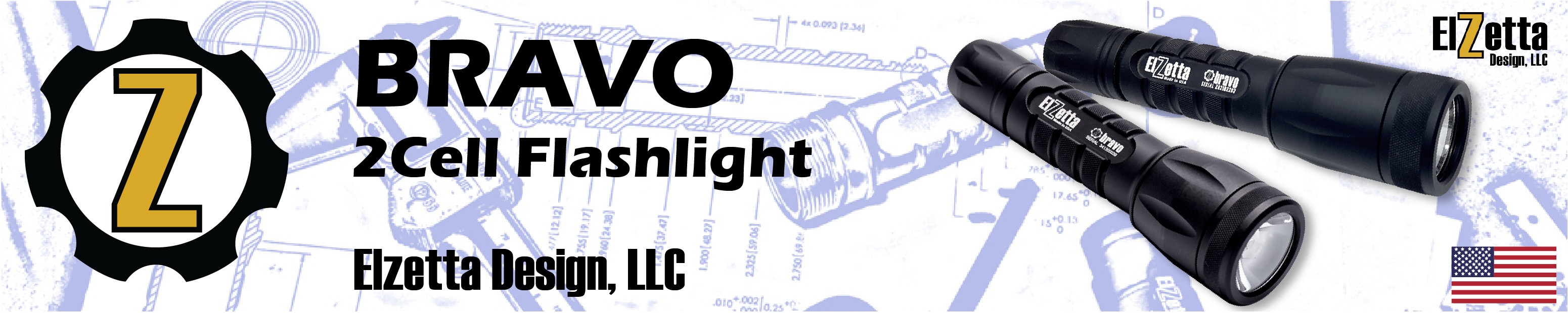 Amazon.com: Elzetta Design, LLC: Bravo (2-Cell)