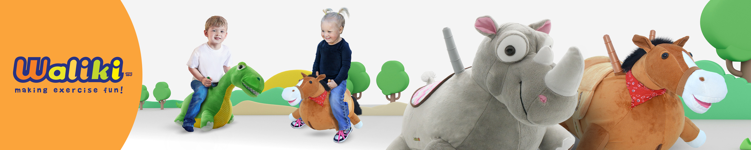 Amazon.com: Waliki: Plush Cover Bouncy Horses