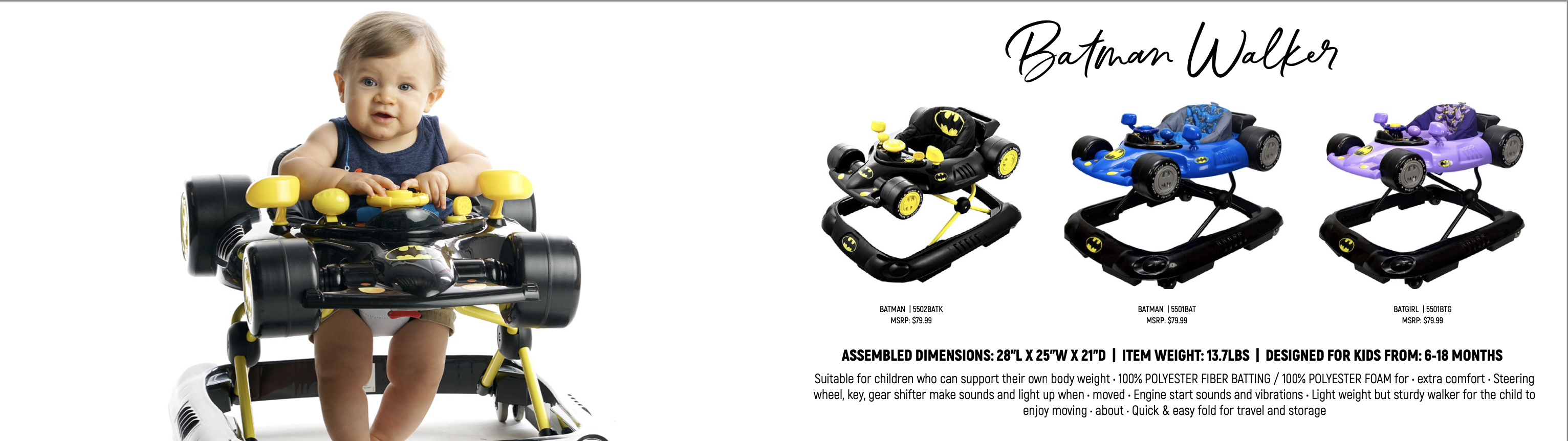 Amazon.com: KidsEmbrace - Making Safety FUN: Walkers