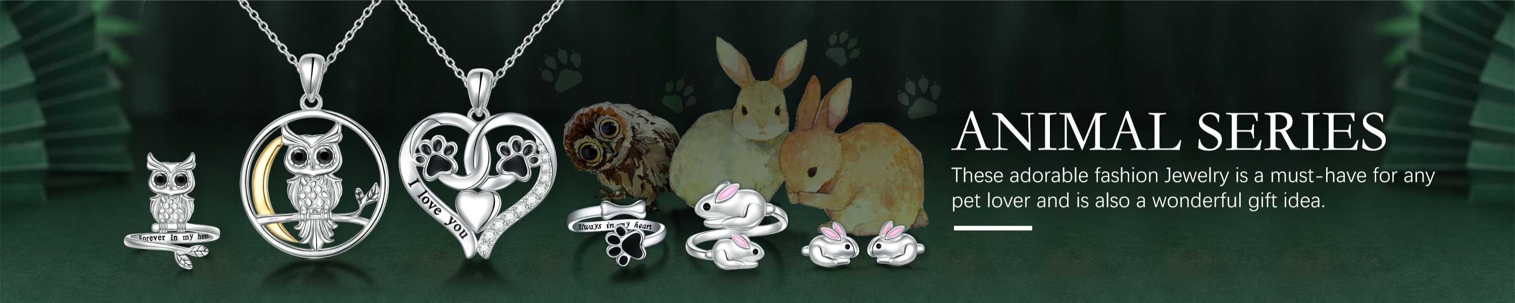 Amazon.com: YinShan: animal ring