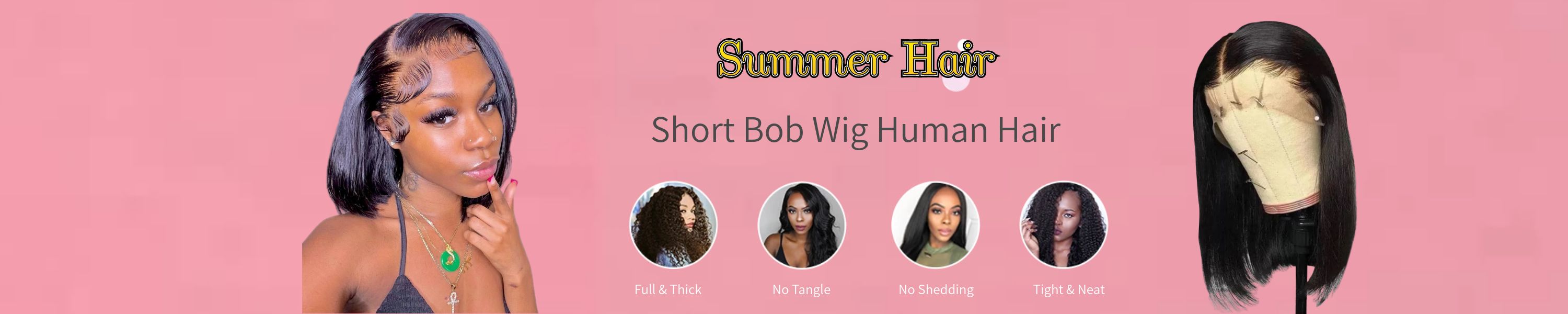 Amazon.com: UTIDE Bob Wig Human Hair: Bob Wig Human Hair