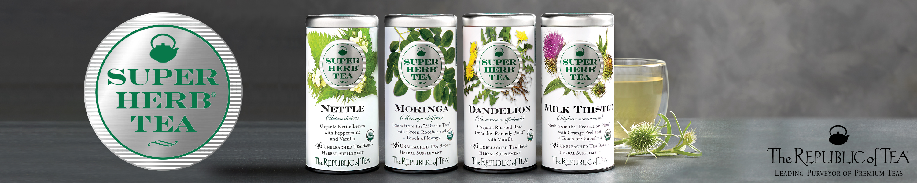 Amazon.com: The Republic of Tea: SuperHerb® Teas
