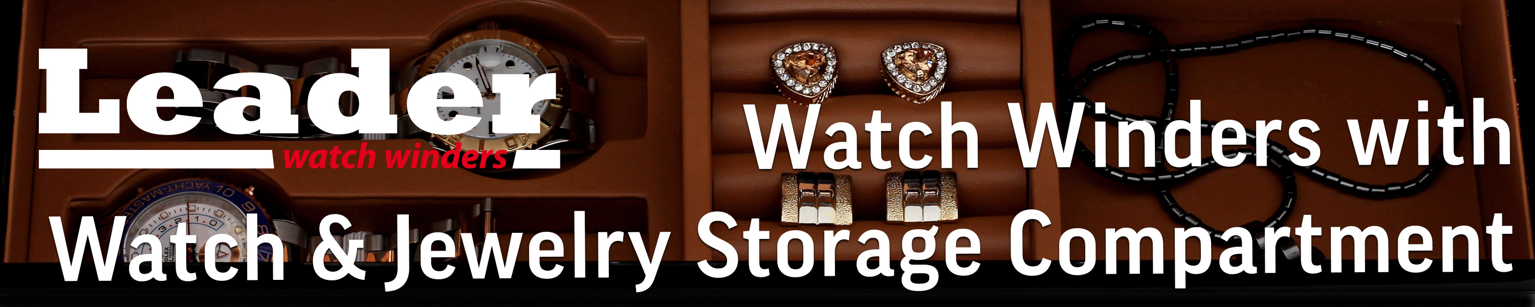 Amazon.com: Leader Watch Winders: WATCH WINDERS WITH STORAGE