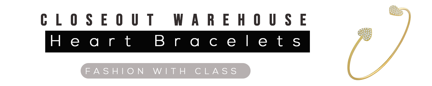 Amazon.com: Closeout Warehouse: Heart BRACELET