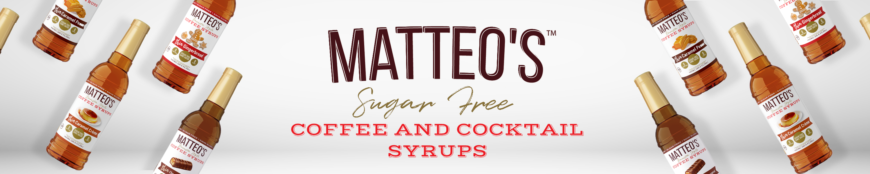 Amazon.com: Matteo's: Sugar Free Coffee Syrups
