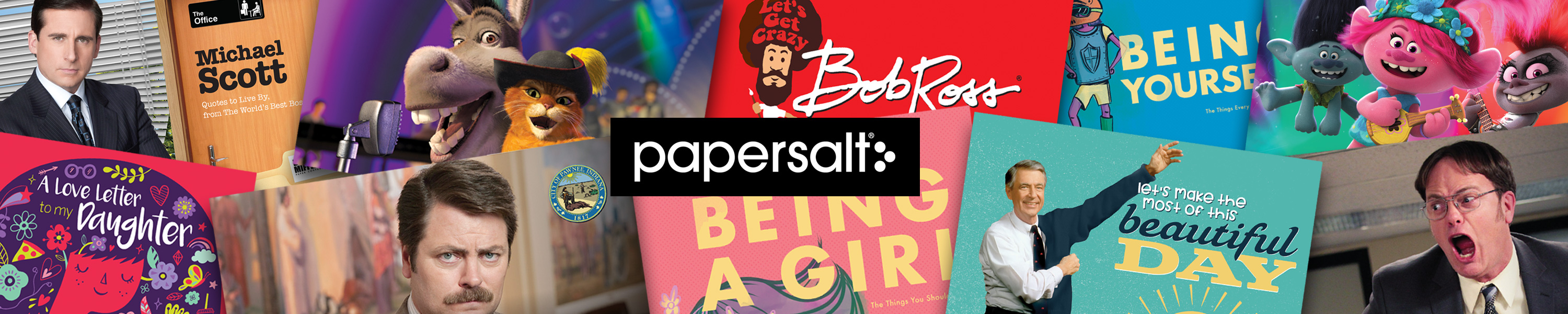 Amazon.com: Papersalt: Bob Ross