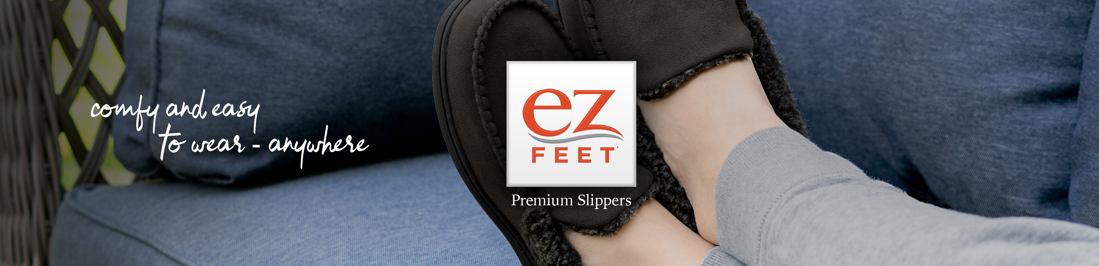 Amazon.com: EZ Feet Indoor Outdoor Slipper: Wide Width