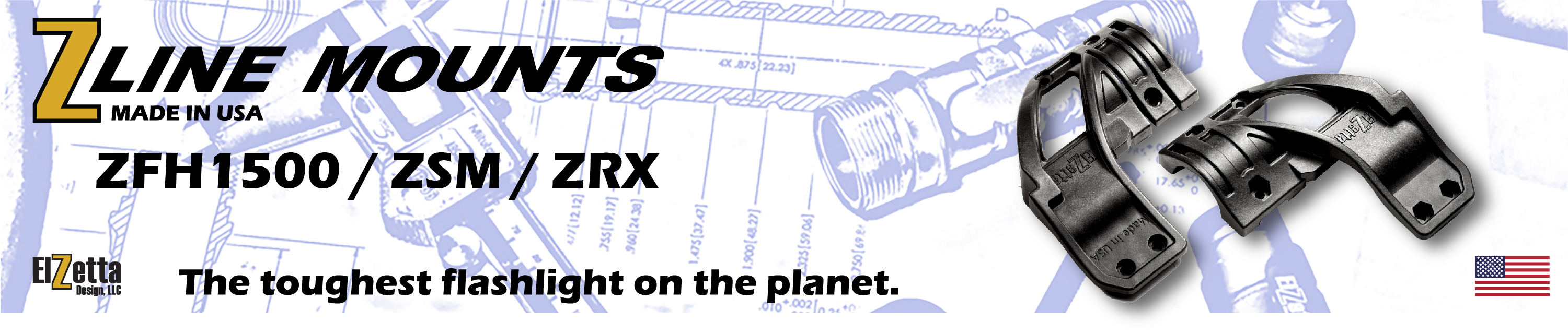 Amazon.com: Elzetta Design, LLC: Flashlight Mounts