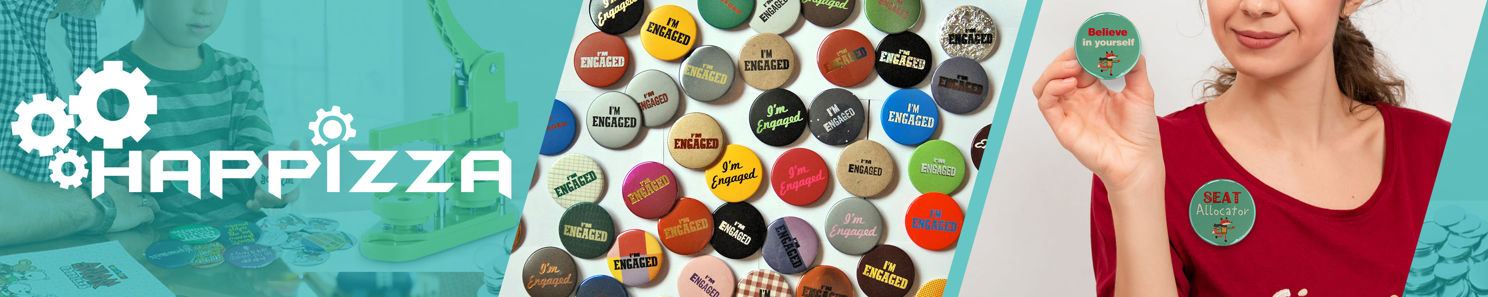 Amazon.com: Happizza: Button Maker Multiple Sizes