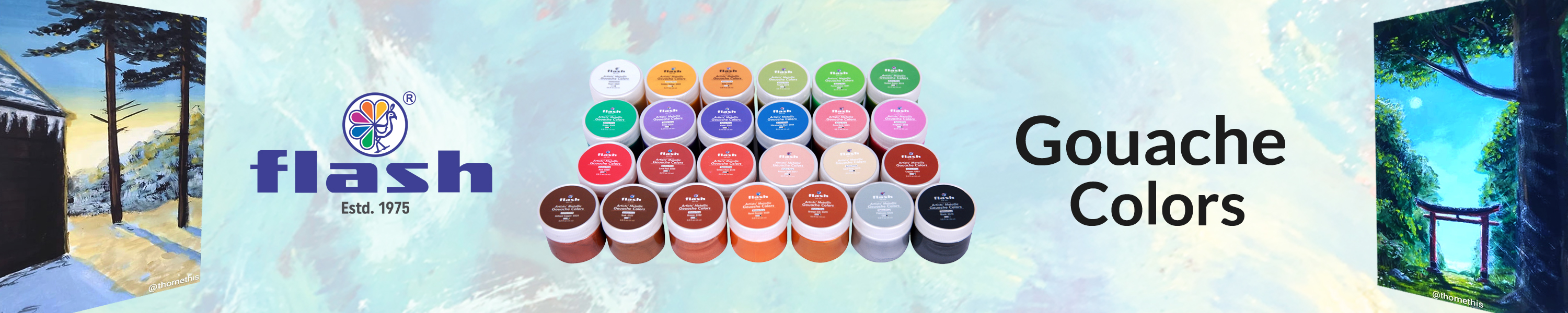 Amazon.com: Flash Paints: Gouache Colors