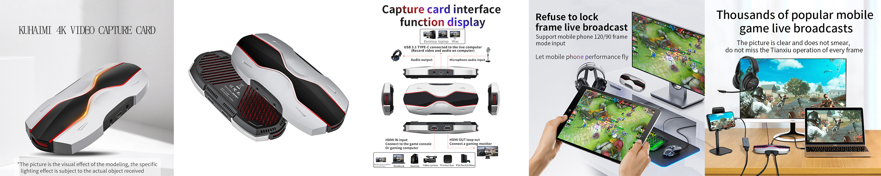 Amazon.com: KUHAIMI Video Capture Card