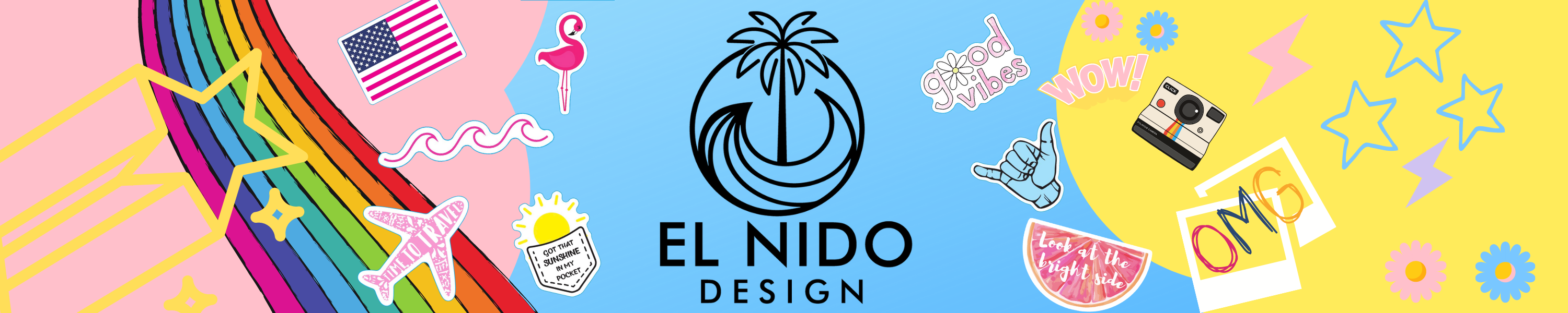 Amazon.com: EL NIDO DESIGN: Stickers for teens