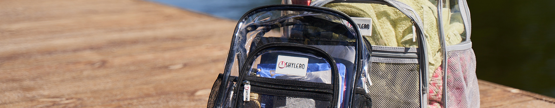 Amazon.com: SHYLERO: Clear PVC Backpacks