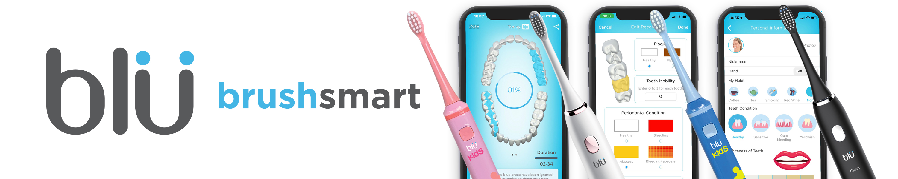 Amazon.com: Blu Smart Toothbrush: Our App