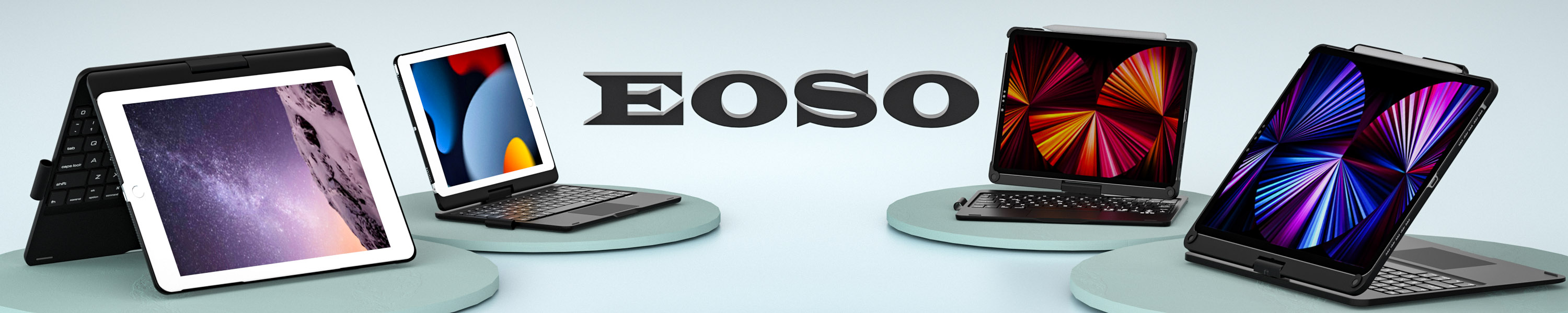 Amazon.com: eoso: 360° Rotatable keyboard for iPad