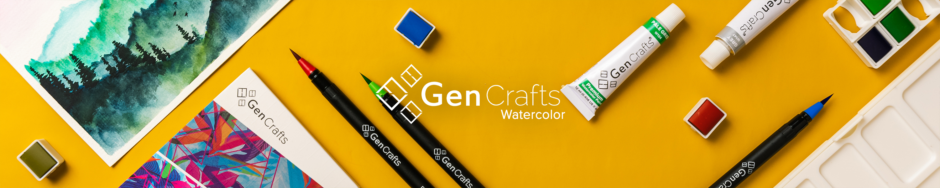 Amazon.com: GenCrafts: Watercolor