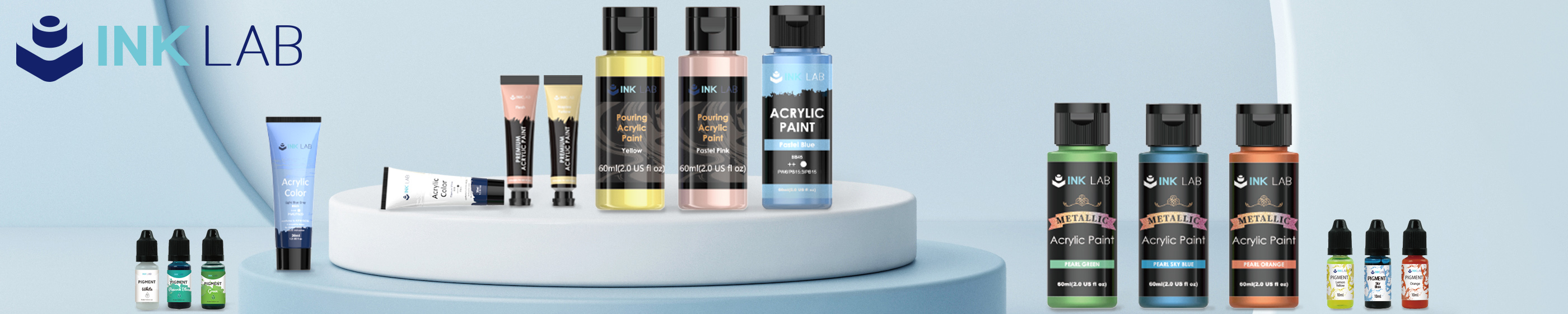 Amazon.com: INK LAB: METALLIC PAINT