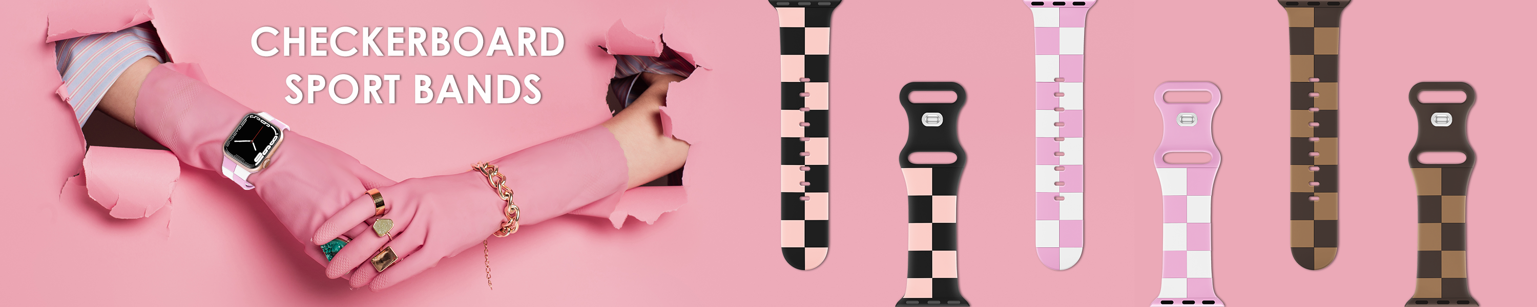 Amazon.com: Seizehe Apple Watch Bands: CHECKERED SPORT BANDS