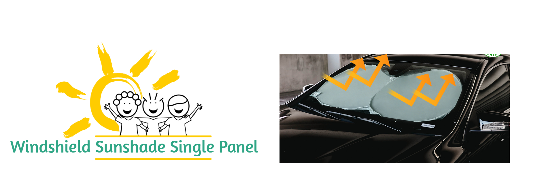 Amazon.com: Kinder Fluff: Windshield Sunshade Single Panel