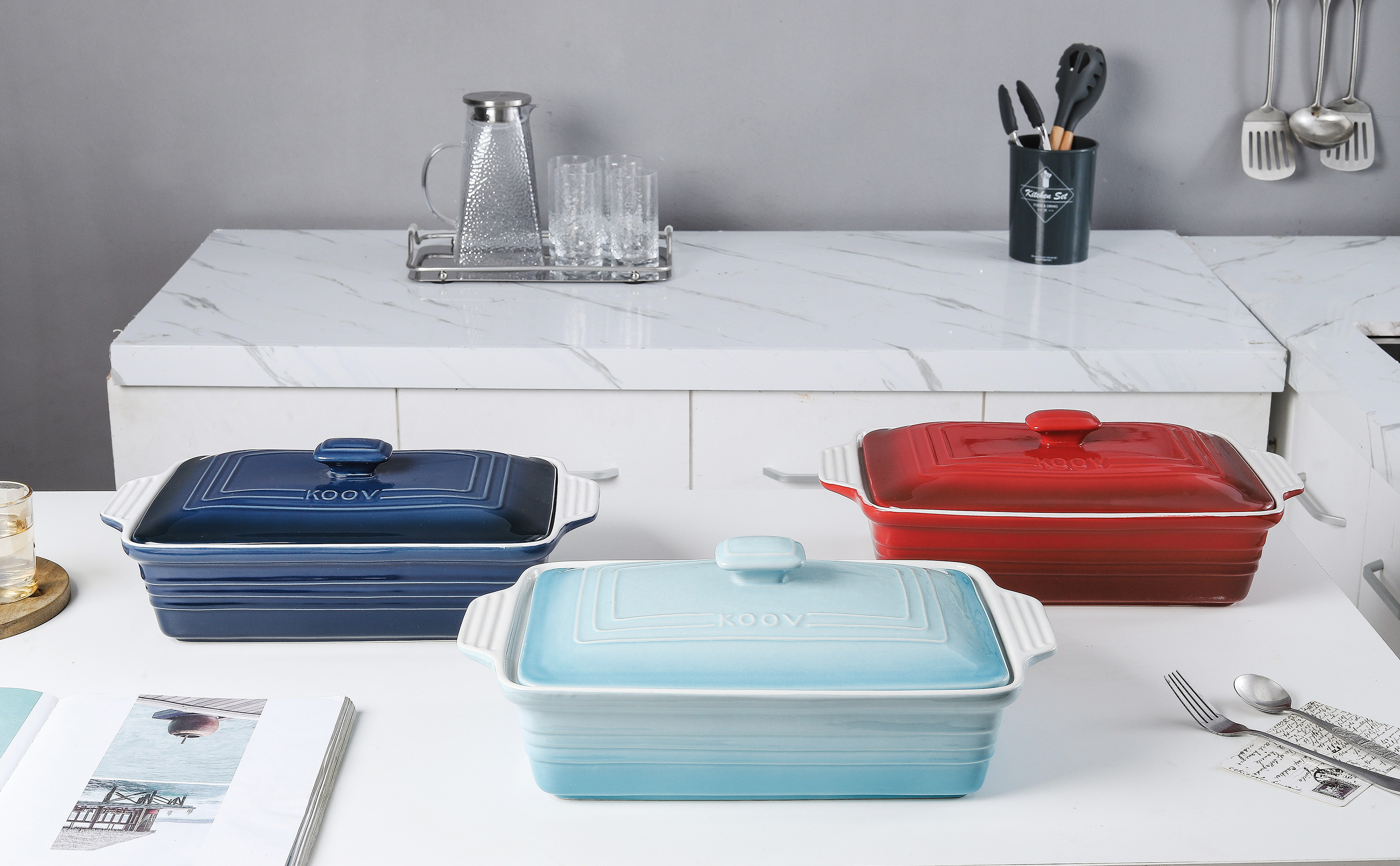 Amazon.com: KOOV: Casserole Dishes