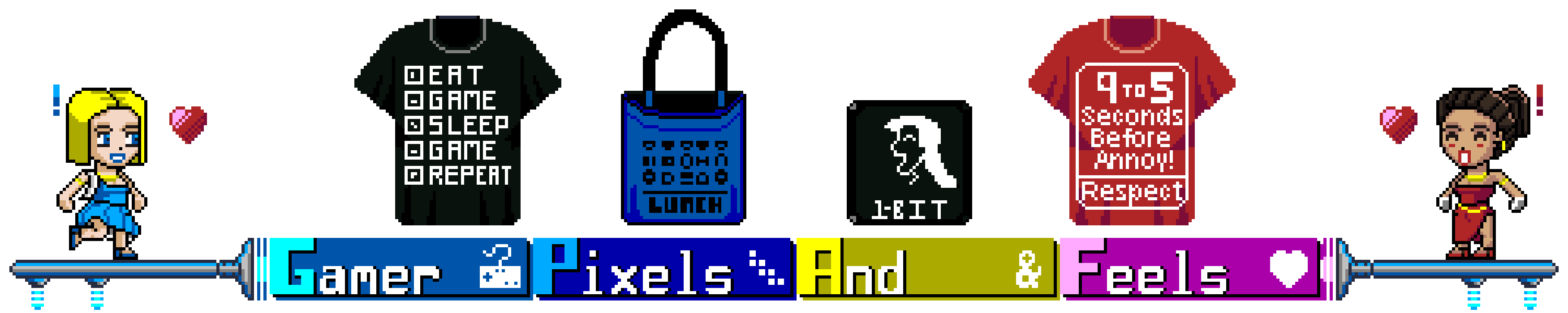 Amazon.com: Gamer Pixels And Feels: 9 to 5 Seconds! Respect Me!