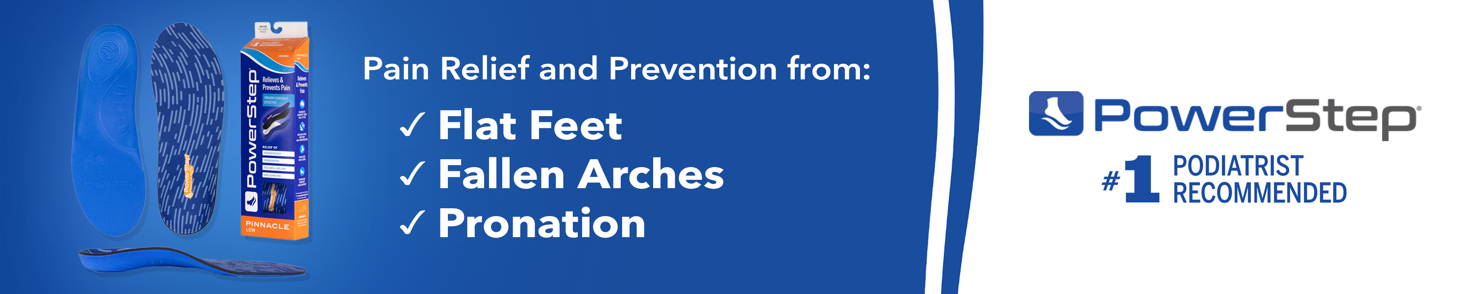 Amazon.com: Powerstep Shoe Insoles: Flat Feet / Fallen Arches / Pronation