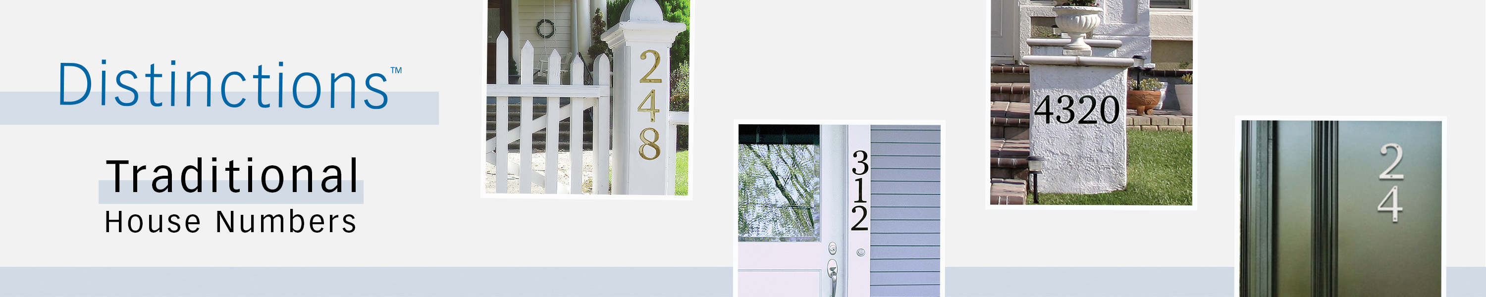 Amazon.com: Distinctions: Traditional House Numbers