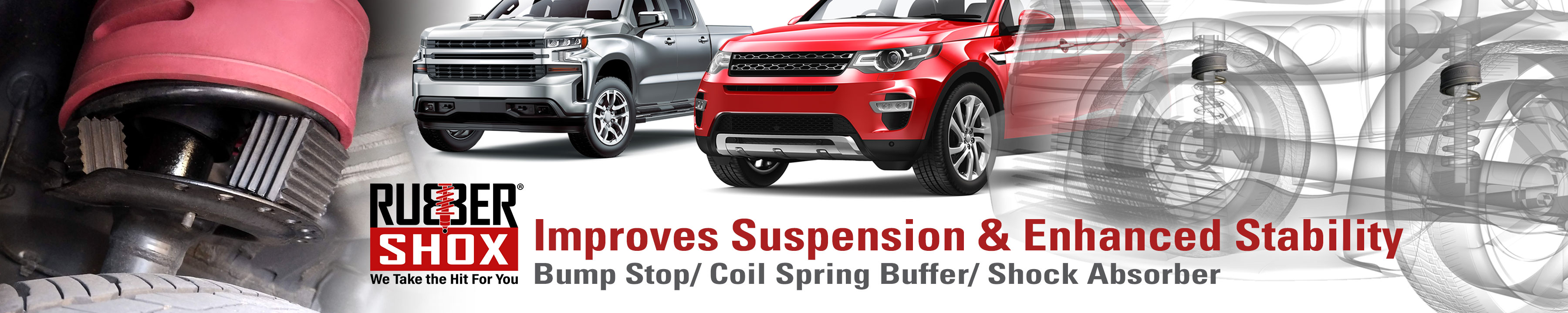 Amazon.com: RubberShox Universal Bump Stop/ Coil Spring Buffer: DuraTPE ...