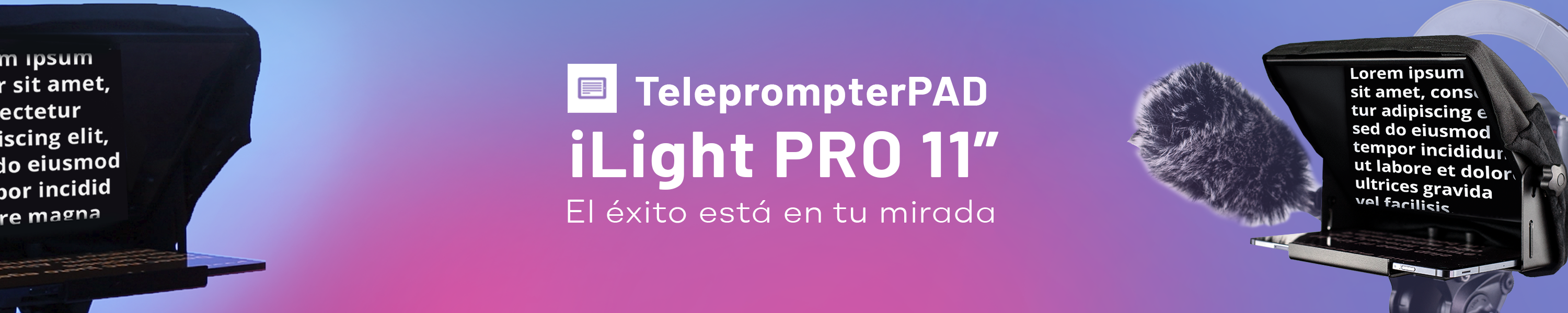 Amazon.com.mx: Teleprompter PAD : iLight PRO 11" V15.0