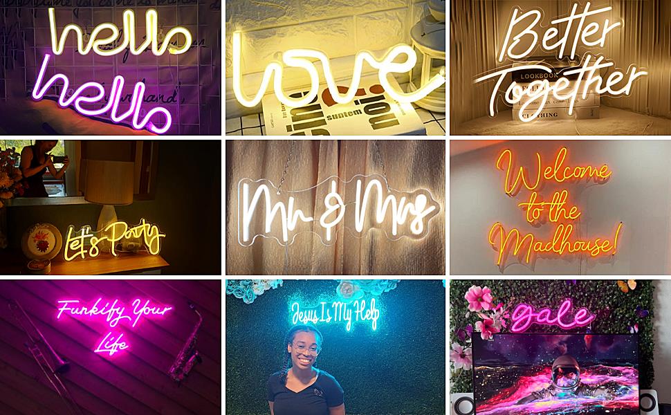 Amazon.com: EVERMORE: Custom Neon Sign