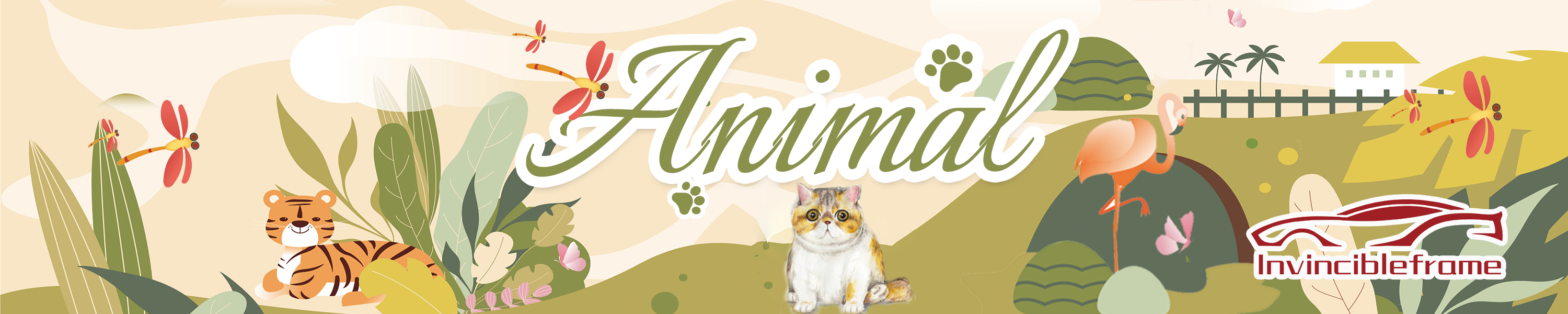 Amazon.com: Invincibleframe: Animal License Plate Frame