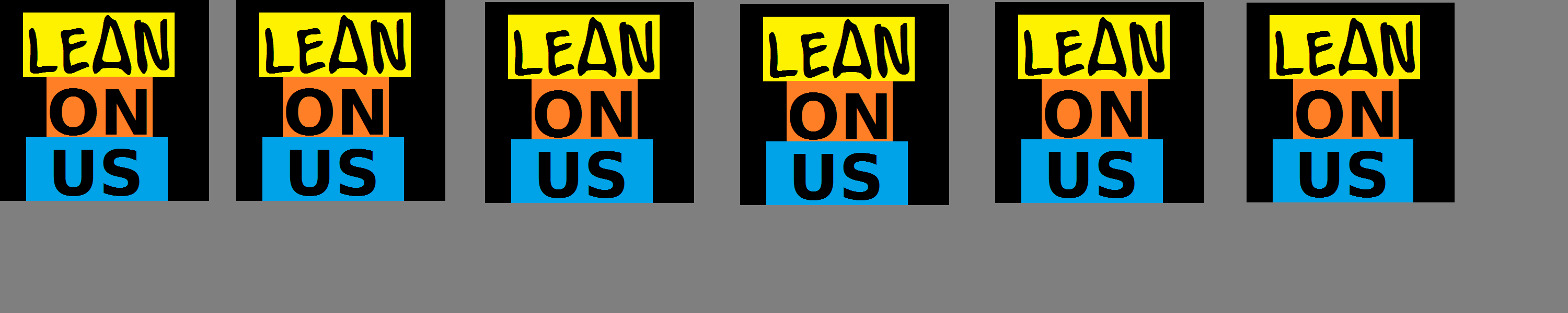 Amazon.com: LEAN ON US