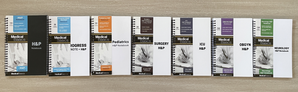 Amazon.com: Medical Basics: H&P Notebooks