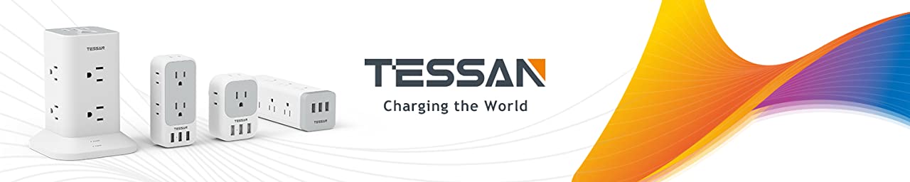 Amazon.ca: Tessan: Power Bar Long Cord