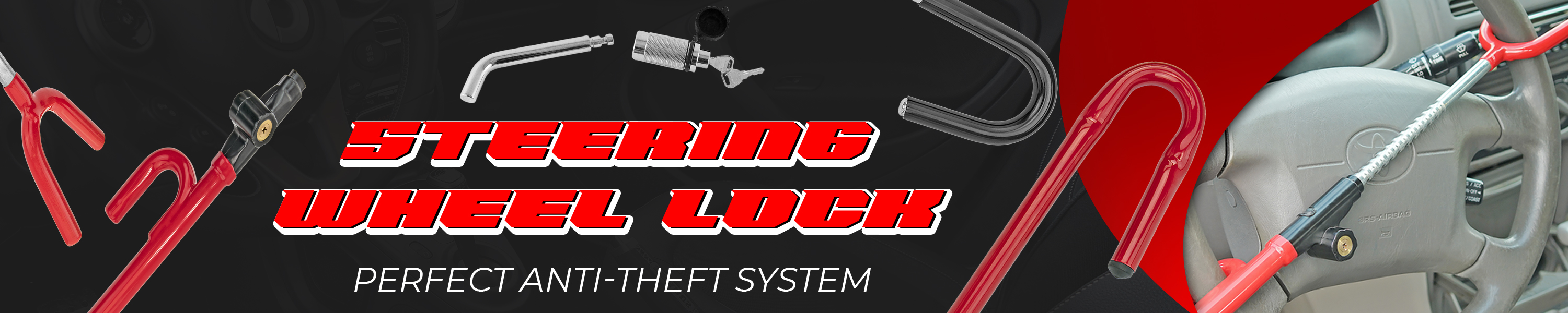 Amazon.com: Fairly Odd Treasures: Steering Wheel Lock