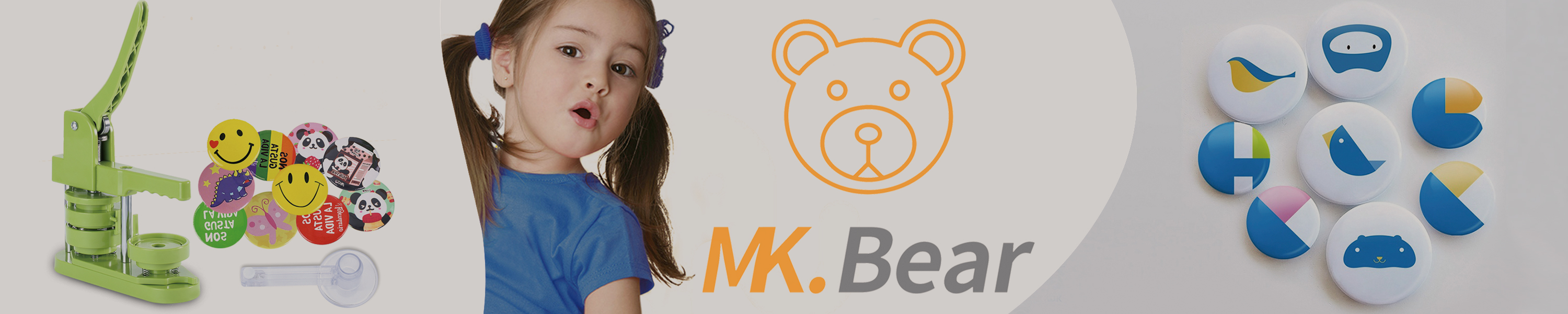 Amazon.com: MK Bear: MULTIPLE SIZES BUTTON MAKER