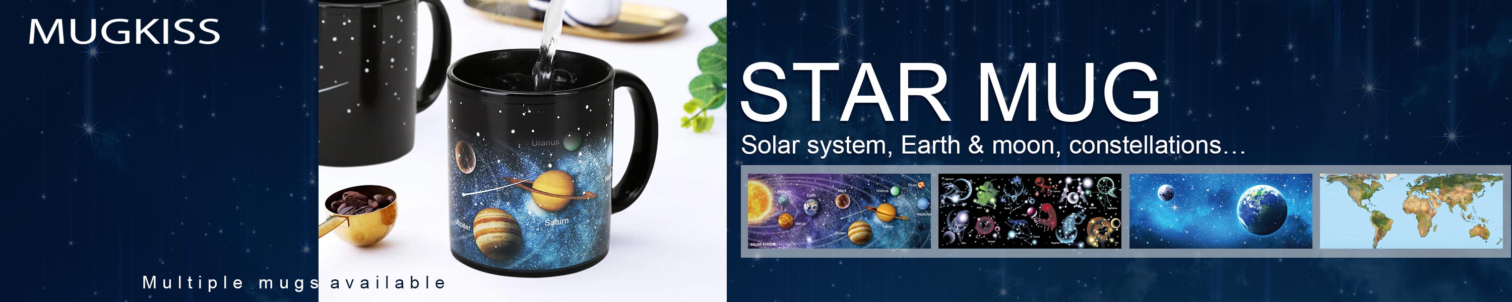 Amazon.com: MUGKISS: SOLAR SYSTEM MUGS
