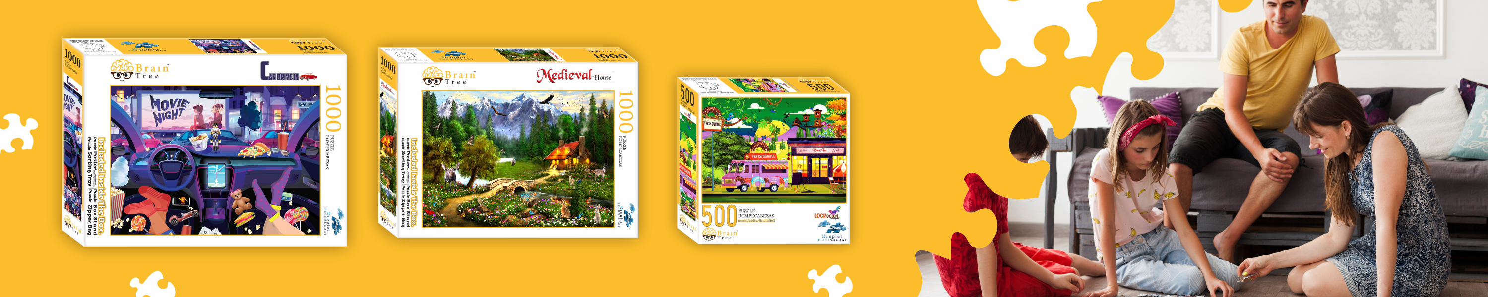 Amazon.com: Brain Tree Games: Family Puzzles