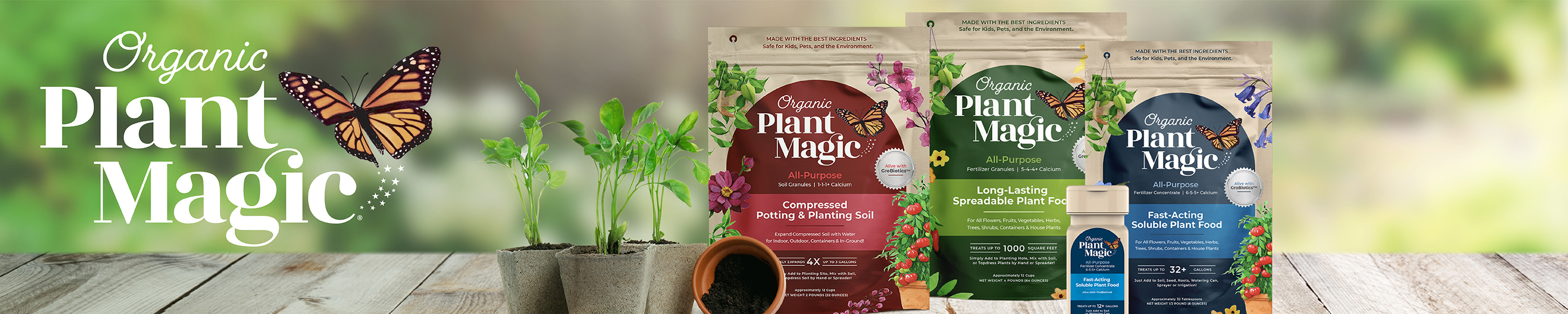 Amazon.com: Organic Plant Magic: Compressed Potting & Planting Soil