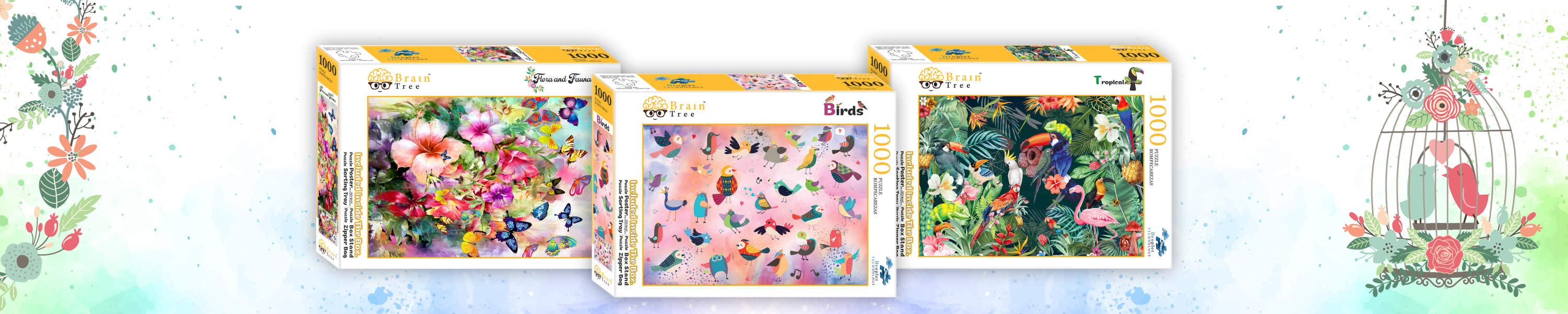 Amazon.com: Brain Tree Games: Bird Puzzle