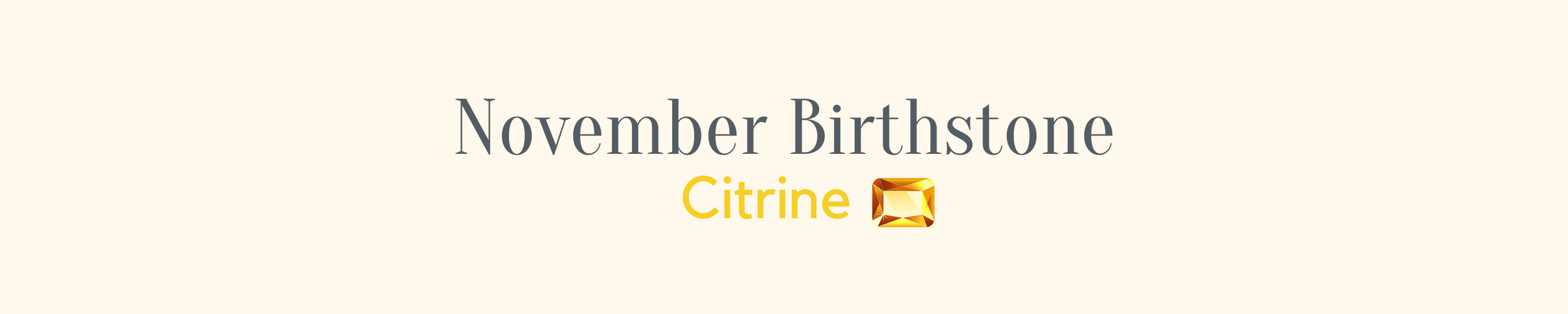 Amazon.com: Boston Bay Diamonds: November - Citrine