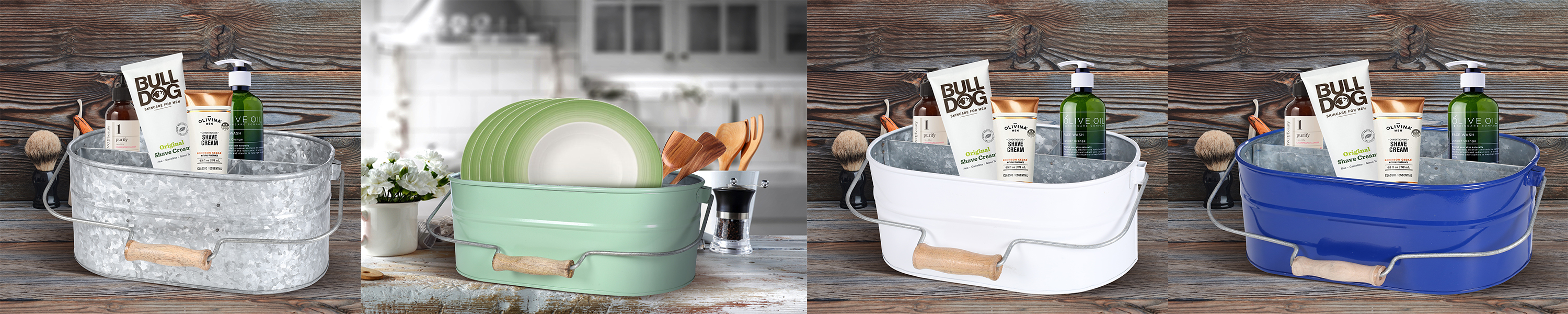 Amazon.com: Goroly Home: Galvanized Caddy