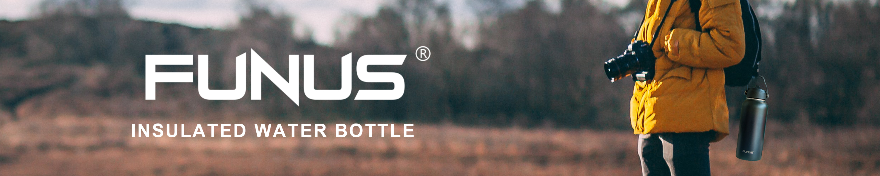 Amazon.com: FUNUS: Stainless Steel Water Bottle