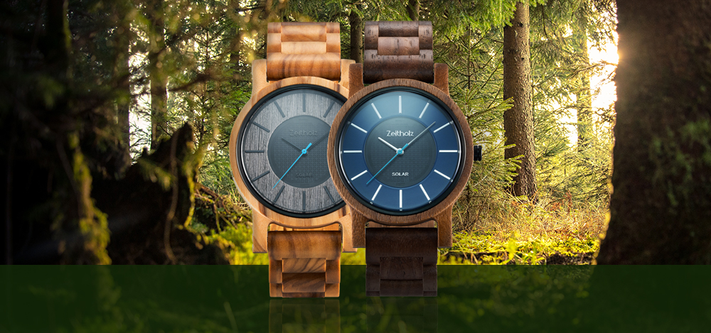Amazon.com: Zeitholz: Solar watch