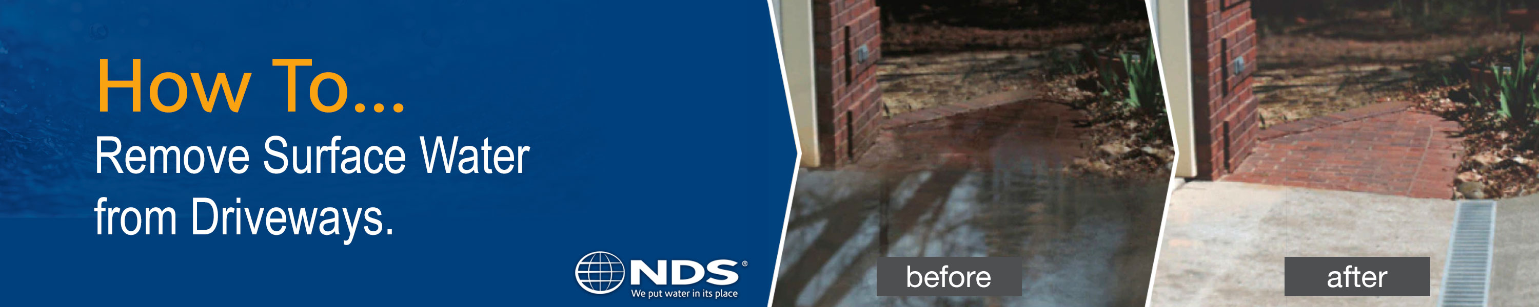 Amazon.com: NDS - Water Management : Water on Driveways