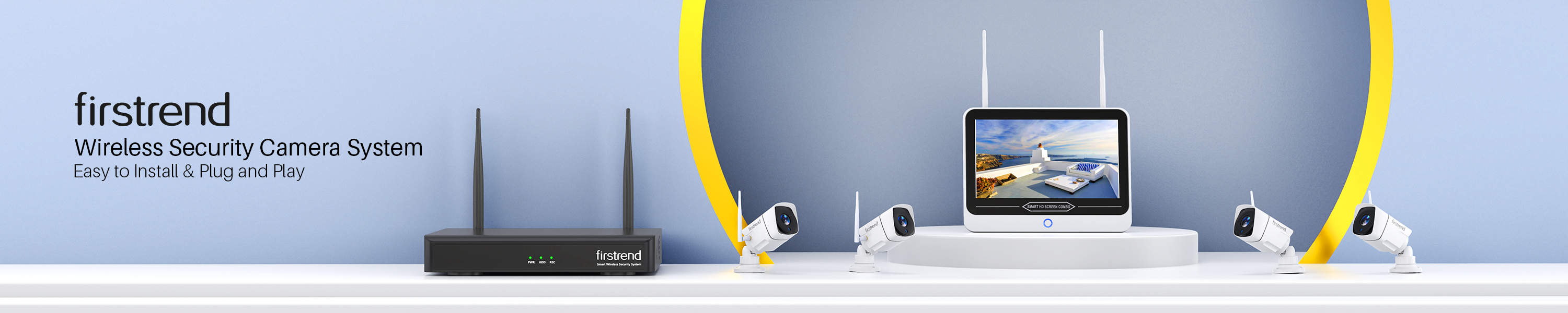 Amazon.com: firstrend: Wireless Security Camera System