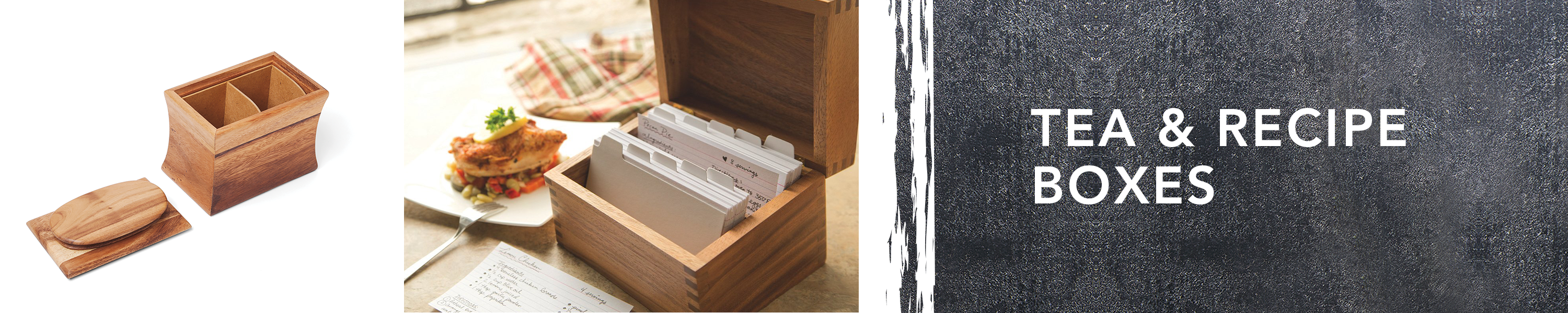 Amazon.ca: Ironwood Gourmet: Wood Recipe Boxes