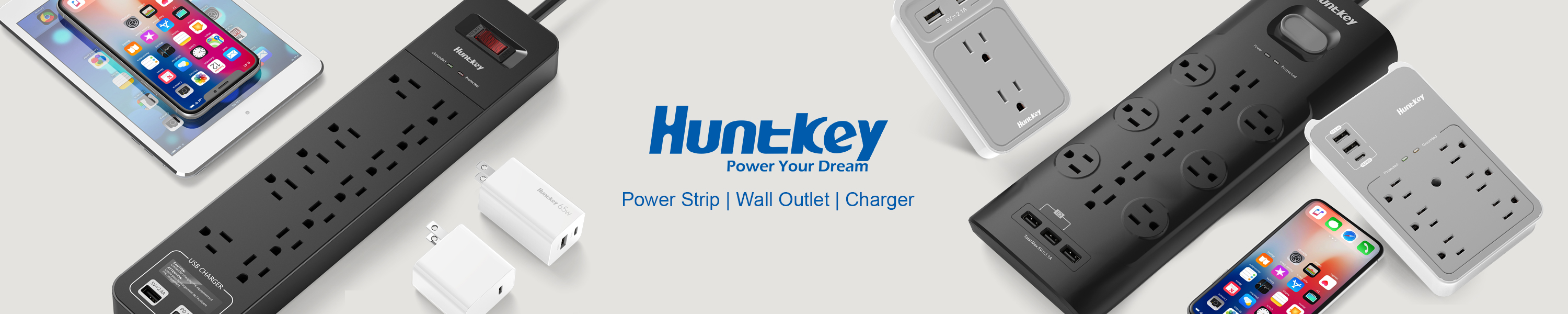 Amazon.com: Huntkey: POWER STRIP SURGE PROTECTOR